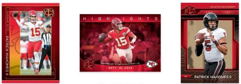 2025 Panini Patrick Mahomes Icon Collection Football Checklist