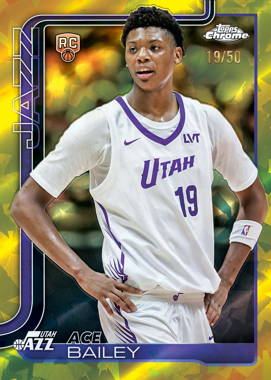 2025-26 Topps Chrome Sapphire Basketball Checklist, Set Details