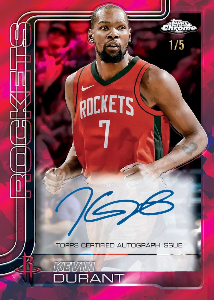 2025-26 Topps Chrome Sapphire Basketball Checklist, Set Details