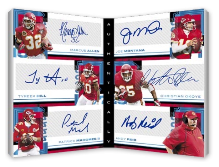 2025 Panini Authentically Mahomes Football Checklist, Details