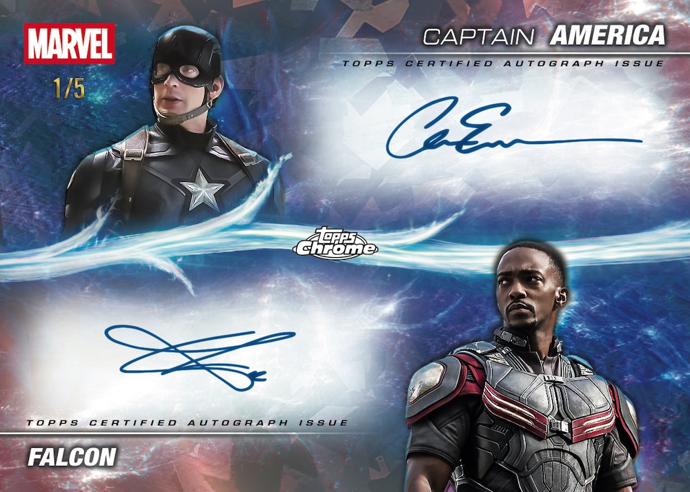 2025 Topps Chrome Sapphire Marvel Studios Checklist, Set Details