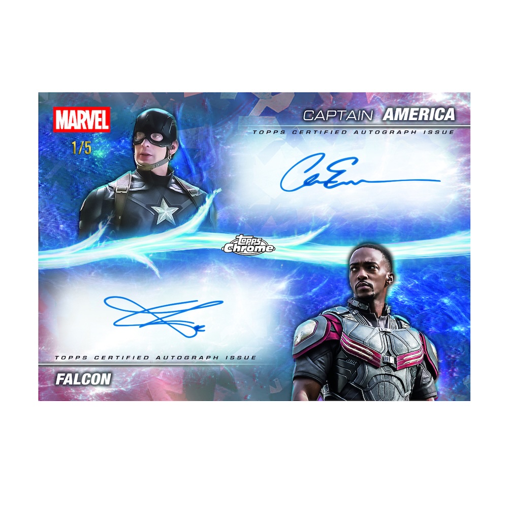 2025 Topps Chrome Sapphire Marvel Studios Checklist, Set Details