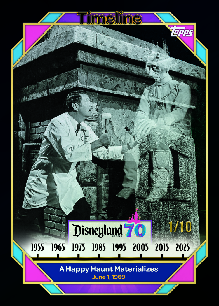 2025 Topps Disneyland 70th Anniversary Checklist, Set Info, Boxes