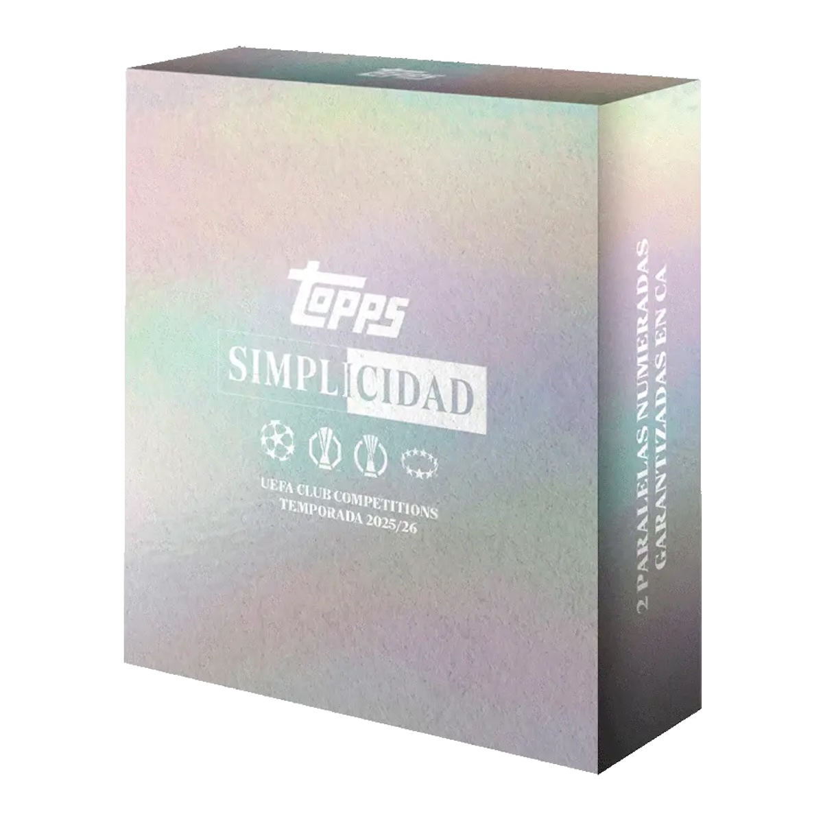 2025-26 Topps Simplicidad UEFA Club Competitions Checklist, Box