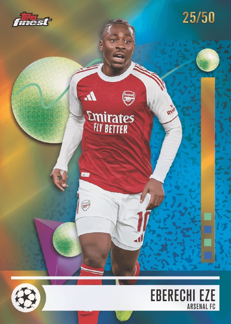 2025-26 Topps Finest UEFA Club Competitions Checklist, Details